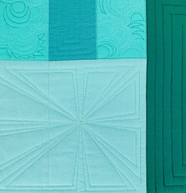 Free Motion Quilting Ruler Work – Peter's Quilts