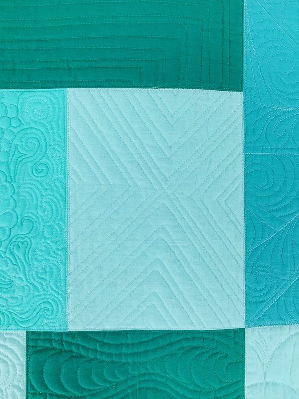 Free Motion Quilting Ruler Work – Peter's Quilts